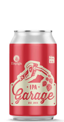 Comprar Cerveza Espiga Garage IPA lata